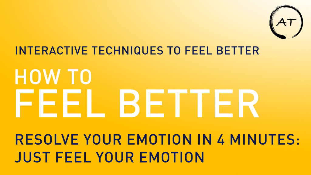 Techniques and Exercises to Feel Better – Andrew Tener